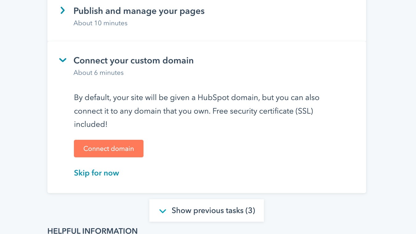 Custom Domain Connection | HubSpot Custom Domain Connection | HubSpot